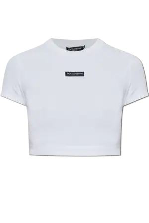 Dolce & Gabbana T-shirt With Logo Patch