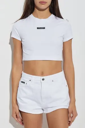 Dolce & Gabbana T-shirt With Logo Patch