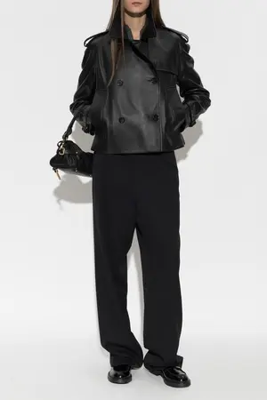 Burberry Mayfair’ Leather Jacket