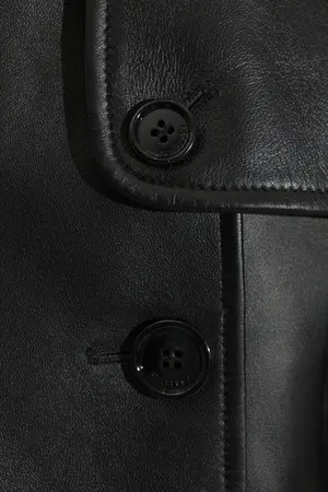 Burberry Mayfair’ Leather Jacket