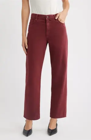 FRAME Off Duty Hang Ankle Straight Leg Jeans