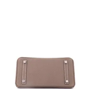Hermès Birkin Handbag Togo With Palladium Hardware 25