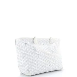 Goyard Artois Tote Coated Canvas Mm - White