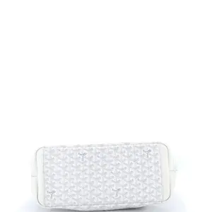 Goyard Artois Tote Coated Canvas Mm - White
