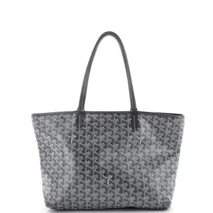 Goyard Artois Tote Coated Canvas Pm - Gray