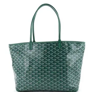 Goyard Artois Tote Coated Canvas Mm - Green