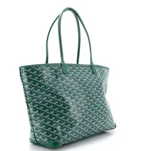 Goyard Artois Tote Coated Canvas Mm - Green
