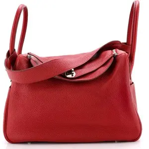 Hermès Lindy Bag Clemence 34 - Rouge Garance