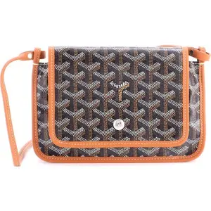 Goyard Plumet Clutch Wallet Coated Canvas - Black