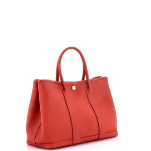 Hermès Garden Party Tote Leather 30 - Red