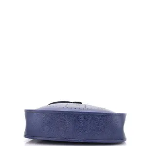 Hermès Evelyne Bag Gen I Ardennes Gm - Blue