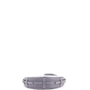 Goyard Hirondelle Shoulder Bag Coated Canvas And Leather - Grey
