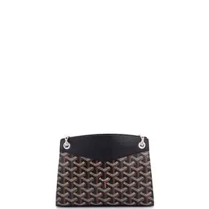 Goyard Structured Rouette Chain Shoulder Bag Coated Canvas Mini