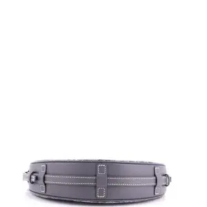 Goyard Hirondelle Shoulder Bag Coated Canvas And Leather - Grey