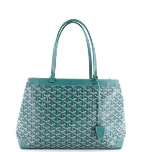 Goyard Bellechasse Bag Coated Canvas Pm - Green