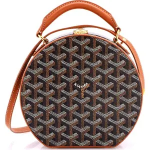 Goyard Alto Hatbox Bag Coated Canvas - Brown