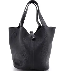 Hermès Picotin Lock Bag Clemence Gm - Noir