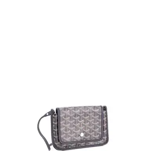 Goyard Plumet Clutch Wallet Coated Canvas - Black