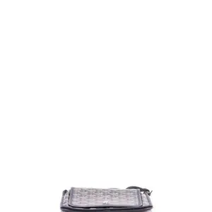 Goyard Plumet Clutch Wallet Coated Canvas - Black