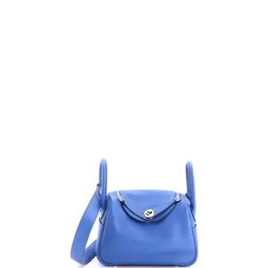 Hermès Lindy Bag Swift Mini - Blue