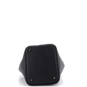 Hermès Picotin Lock Bag Clemence Mm - Noir