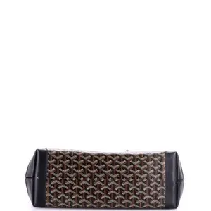 Goyard Bellechasse Bag Coated Canvas Pm - Black