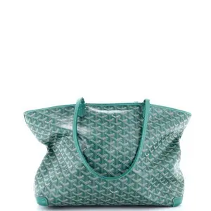 Goyard Artois Tote Coated Canvas Mm - Green