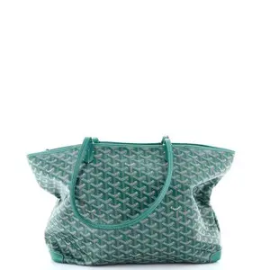 Goyard Artois Tote Coated Canvas Mm - Green