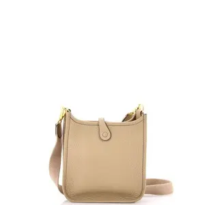 Hermès Evelyne Bag Gen Iii Clemence Tpm - White
