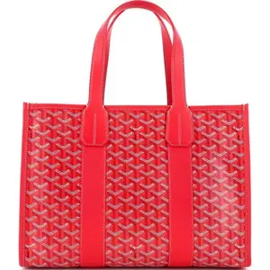 Goyard Villette Tote Coated Canvas Pm - Red