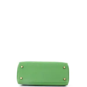 Hermès Kelly Handbag Togo With Gold Hardware 25 - Green