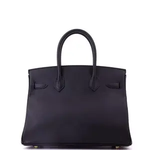 Hermès Birkin Handbag Epsom With Gold Hardware 30 - Black