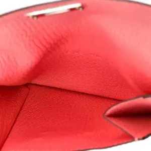Hermès Kelly Pocket Compact Wallet Chevre Mysore - Pink