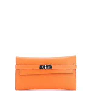 Hermès Kelly Wallet Epsom Long - Orange