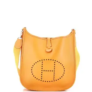 Hermès Evelyne Bag Gen I Chamonix Pm - Natural