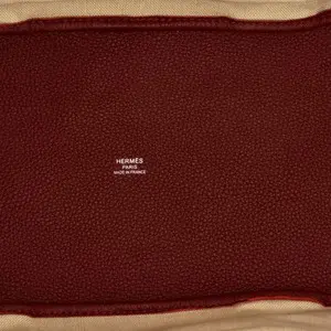 Hermès Pursangle Tote Canvas With Leather - Beige