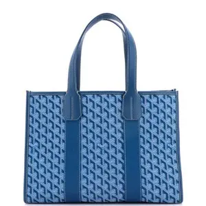 Goyard Villette Tote Coated Canvas Pm - Blue