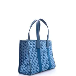 Goyard Villette Tote Coated Canvas Pm - Blue