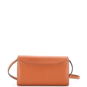 Hermès Constance To Go Wallet Evercolor - Gold