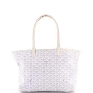 Goyard Artois Tote Coated Canvas Pm - White