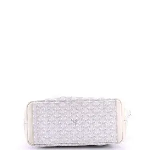 Goyard Artois Tote Coated Canvas Pm - White