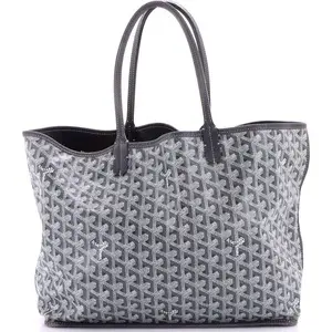 Goyard Anjou Reversible Tote Coated Canvas Pm - Gray