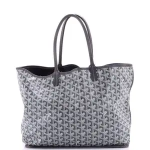 Goyard Anjou Reversible Tote Coated Canvas Pm Gray