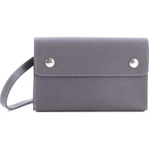 Hermès Hermesnap Wallet Bag Epsom - Grey