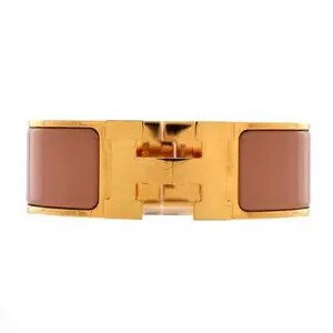 Hermès Clic H Bracelet Enamel Wide