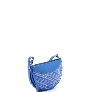 Goyard Hirondelle Shoulder Bag Coated Canvas And Leather