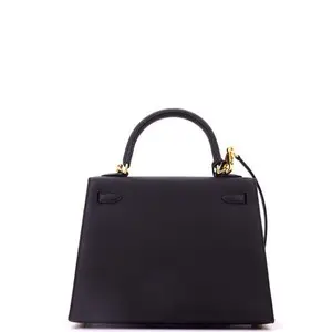 Hermès Kelly Handbag Epsom With Gold Hardware 25 - Black