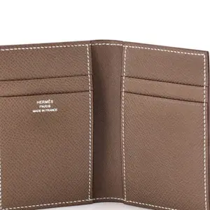 Hermès Mc2 Euclide Card Holder Case Leather