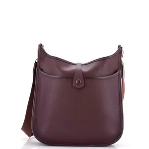Hermès Evelyne Bag Gen Ii Epsom Pm - Raisin