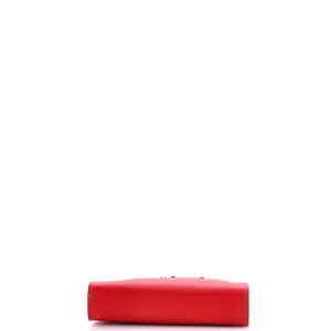Hermès Clic-h Shoulder Bag Evercolor 21 - Red
